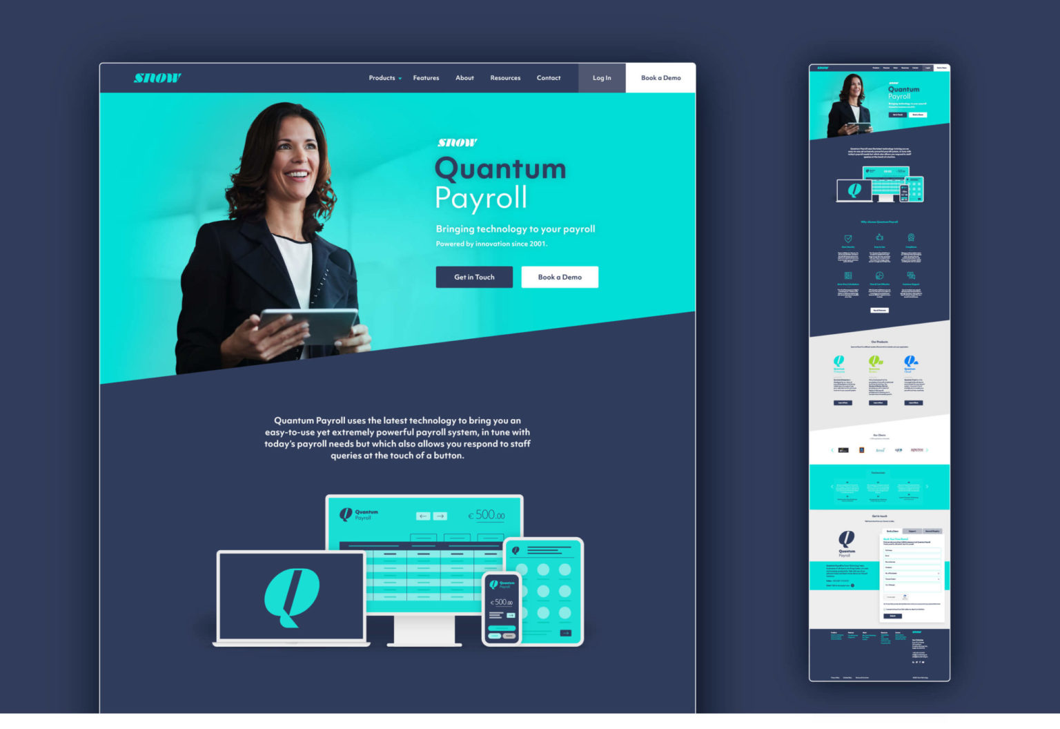 Snow / Quantum Payroll - Cream Creative